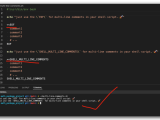 Shell Way To Create Multiline Comments In Bash Stack Overflow