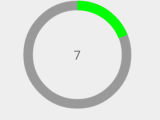 Android Circle Progress Bar With Countdown Stack Overflow