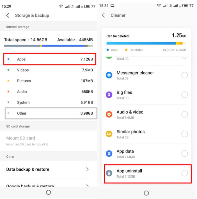 How To Checking Available Storage On Your Android Device Android - Light Patterns - Gorgeous Mobile Collection