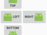 Android Slider Drawer Custom Icon Position Stack Overflow