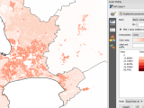 Calculating Population Size From Raster Layer Using Qgis Geographic
