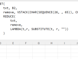 Excel Formula To Remove All Alphanumeric Char From String Stack Overflow