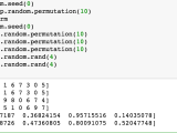 Python What Does Numpy Random Seed 0 Do Stack Overflow