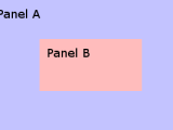 Java Swing How To Show A Panel On Top Of Another Panel Stack Overflow