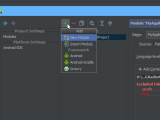 Gradle How Can I Import A New Module Android Library Project Using
