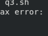 Bash Linux Syntax Error Operand Expected Error Token Is