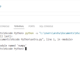 Python Modulenotfounderror No Module Named Numpy In Vs Code