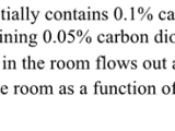 First Order Differential Equation Mixing Problem Mathematics Stack