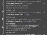 Android Chrome Facebook Webview Memory Leak Using Leakcanary Stack