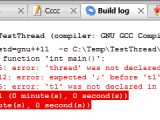 Multithreading Codeblocks C Threading Error Stack Overflow