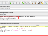 Jmeter Extract Data Using Beanshell Preprocessor And Add Parameters