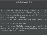 Python Can T Install Pil Package Stack Overflow
