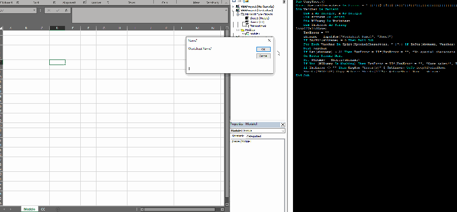 Loop Over Error In The Inputbox For Sheet Creation Or Copied Sheet Dev Solutions