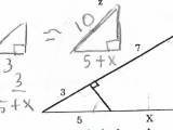 Geometry Solve For X Problem Mathematics Stack Exchange