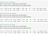 Why Is Numba Parallel Is Slower Than Normal Python Loop Stack Overflow