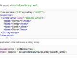 Reference String Arrays In Android Strings Xml Stack Overflow