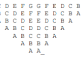 How Do I Print An Inverted Pyramid Pattern Of Alphabets In C Stack
