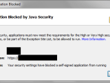 Java Applet Jar Blocked By Security Settings Stack Overflow