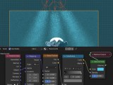 Cycles Render Engine Rendering An Underwater Scene With Depth Fall