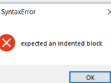 Expected An Indented Block Error While Coding Python For Discord Bot
