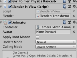 C Enable Control Script On Game Object From Animator Controller In