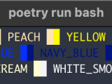 Python How To Use Terminal Color Palette With Curses Stack Overflow