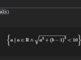 Math Python Sympy Solving A Inequal Equation With A Complex Variable