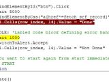 Excel Vba Selenium With Chrome Want To Add Error Handler In Vba