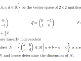 Vector Space Definition Linear Algebra