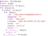 Javascript Angularjs Scope Value Not Accessible In The Directive