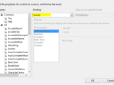 C Visual Studio Winform Designer Set Databindings On Current