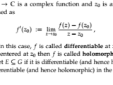Calculus On Real And Complex Differentiability Of F And Its Real
