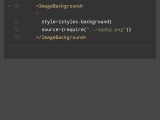 Android Syntax Error When Rendering React Native Imagebackground