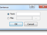 Java Gui Dialog Box That Can Accept User Input As Text Or Open A File