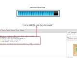 Javascript How To Hide Form Code From View Code Inspect Element