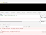 Javascript Uncaught Syntaxerror Cannot Use Import Statement Outside