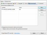 Java Environment Variables In Eclipse Stack Overflow