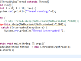 Java Why For Creation Of Delay The Static Refrence To Thread Sleep Is