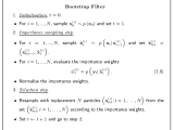 Bootstrap Filter Particle Filter Algorithm Understanding Cross
