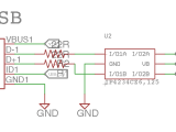 Microcontroller Powering Mcu From Both Usb Or Battery Electrical