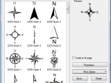 Arcgis 10 1 How To Add A Custom North Arrow To Arcmap Geographic