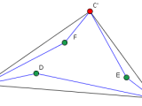 Geometry Beautiful Bent Triangles Mathematics Stack Exchange
