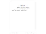 Google Api Nest Api Integration Authorization Error 400 Stack