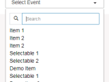 Javascript Single Dropdown With Search Box In It Stack Overflow