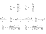 Multivariable Calculus Partial Implicit Differentiation Exercise