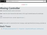 How To Bring Up The Front Page With Errors Like This Cakephp Stack