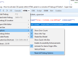 How To Activate Css Panel Within Html Panel In A Console Of Firebug Of
