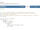 Display Live Html Javascript Demo In Web Page Embedded Stack Overflow
