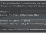 How To Add Stacktrace Or Debug Option When Building Android Studio Project