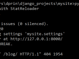 Django Server Python Manage Py Runserver Not Found Url Stack